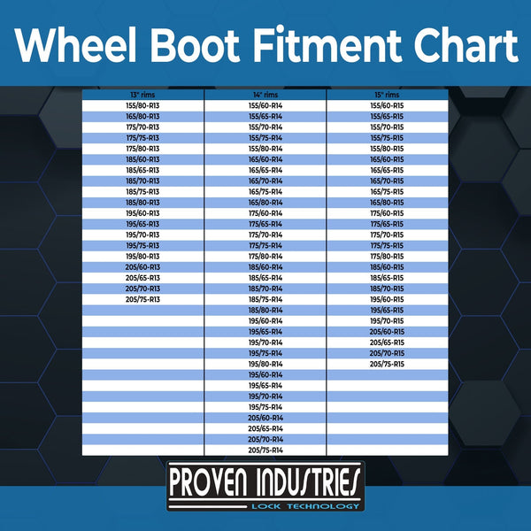 Universal Wheel Boot Model WB-600-2 – Proven Industries