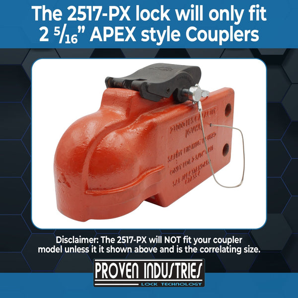 Model 2517-PX For Apex Brand Cast Adjustable Couplers – Proven Industries