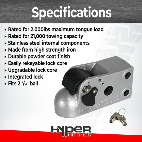 Coupler with Integrated Lock – Proven Industries