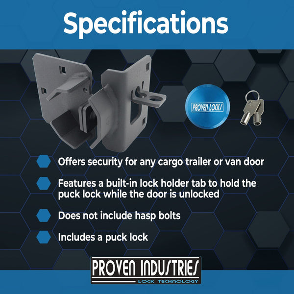 Hasp Kit (corner mount) – Proven Industries